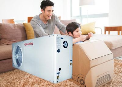 China High-end configuration heating+hot water small heat pump water heater for sale