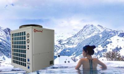 China Meeting commercial EVI air source heat pump swimming pool heating pump with R32 refrigerant for sale