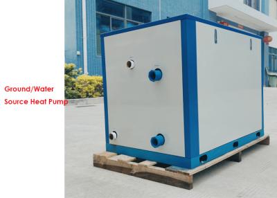 China Automatic defrosting 76kw water cooled heat pump, water to water heat pump heating system for sale