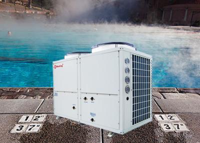 China Sauna center, hot spring center heat pump water-to-water heat pump for sale