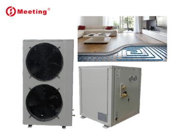 China -25 low ambient temp hydronic module split heat pump air to water for sale
