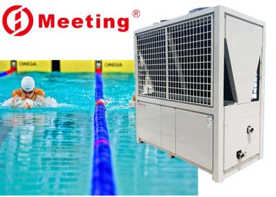 China 180KW EVI Air Source Heat Pump Swimming Pool Anti Corrosion Heat Exchanger for sale