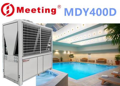 China MDY400D air source heat pump swimming pool high efficiency heaters anti-corrosion heat exchanger for sale