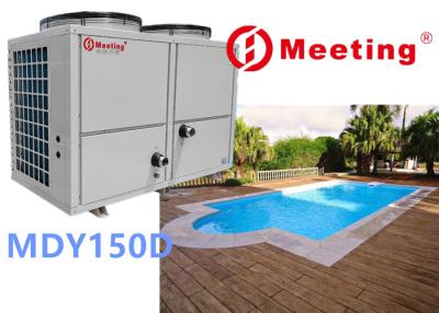 China Meeting MDY150D Private Swim Pool Heat Pump Air To Water Pool Heaters R32 Refrigeration for sale