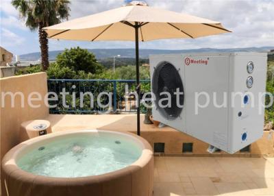 China Meeting 12KW Swimming Pool Heat Pump Energy Saving Environmental Protection R32 High Temperature Bubble Pool 42 ℃ for sale