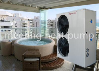 China Meeting 18kw Small High Temperature Swimming Pool Heat Pump Energy Saving Environmental Protection R32 Water 45℃ for sale