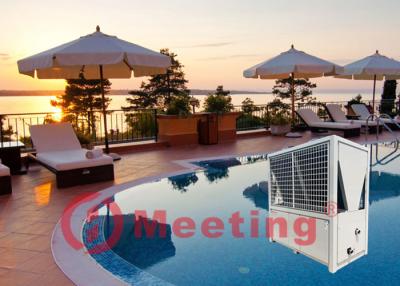 China Meeting R32 refrigerant swimming pool air source heat pump water heater,wifi APP control for sale