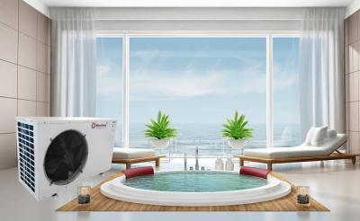 China Meeting MD30D bubble pool heat pump air source heatpump radiator heating R32/R410A high temperature heat pump 55C for sale