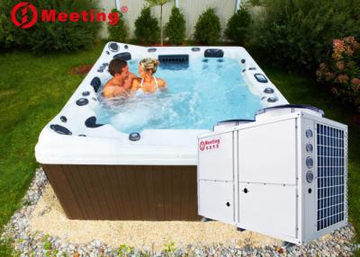China Meeting 7-56kw air source jacuzzi spa pool heat pump,swimming pool heat pump water heater R32/R410A/R417A for sale