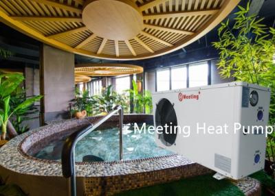 China Heat Pump Manufacturer R32 Mini DC Inverter Heat Pump Swimming Pool Water Heater Solar Pool Heater for sale