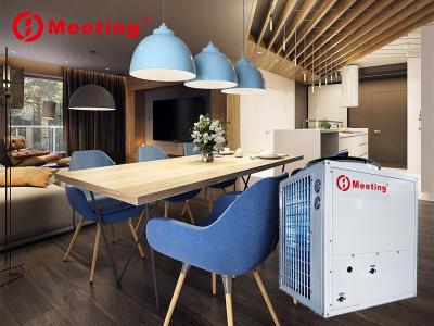 China Meeting high quality high efficiency air to water heat pump with floor heating,domestic hot water and cooling for sale