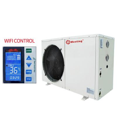 China popular Remote Control swimming Pool Heated Air to Water Heat Pump Monoblock Air to Water warmepumpe for sale