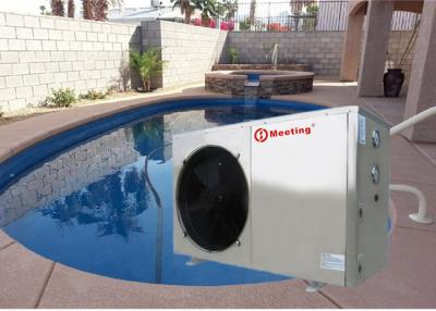 China Indoor hot spring pool heater 2.98kw 12kw swimming pool air source heat pump for sale