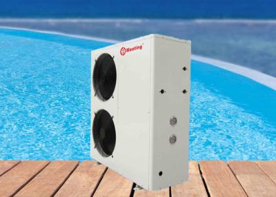 China 220V/380V 21kw household EVI air source swimming pool water heater heat pump with titanium tube for sale