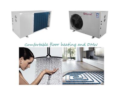 China Max outlet water 60C 13.8KW EVI Air Source Heating heat Pump for Private House Heating for sale