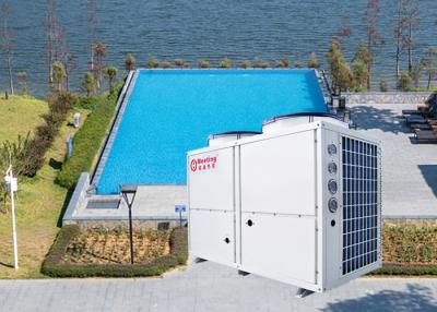 China Manufacturing 9.2kw discount air source heat pump with 36.8kw heat pump combined heating system for sale