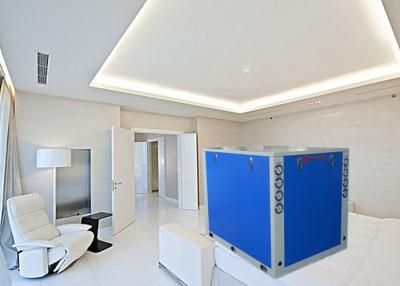 China 90kw r410a integral direct-flow shell-and-tube heat exchanger heat pump for sale