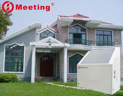 China Meeting 7kw high cop low noise level r32 DC inverter energy effcient heat pump CE certificate for sale