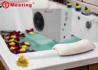 China Meeting 220V 1 Phase 60HZ 12kw Swimming Pool Heat Pump Water Heater Anticorrosive Heat Exchanger Rohs for sale
