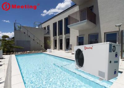 China Power World MD20D 9KW Portable Above Ground Air Source Mini Spa Pool Heater Meeting Swimming Pool Heatpump for sale