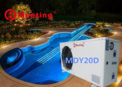 China MDY20D Freestanding 9kw Swimming Pool Heater Hot Tub Heat Pump Air To Water Heaters for sale