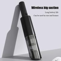 China 6000pa Strong Suction Mini Handheld Car Vacuum Cleaner 33X5CM For Home Vehicle for sale