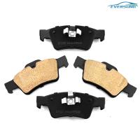 China Rustproof Carbon Fiber Ceramic Brake Pads Mercedes Benz Brake Pads TUV for sale