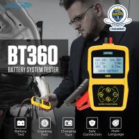 China CE Car Diagnostic Tester BT360 12V Digital Automotive Battery Tester Analyzer for sale