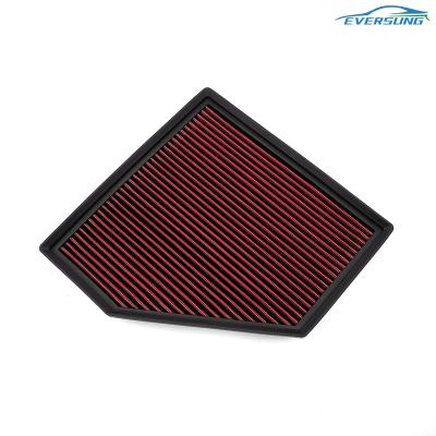China Car Air Filter for BMW E46 M3 316i 318i 320i 323i 325i 330i X3 Cold Air Intake High Flow Washable Reusable for sale