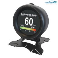 China X60 Smart Multifunctional Vehicle Temperature Gauge Car Digital Voltage Speed Meter for sale