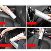 China Long Mouth Connector Auto Handheld Car Vacuum Cleaner Headless 2600mAh for sale