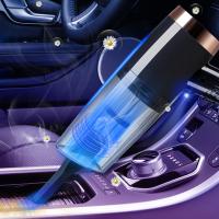 China 120W Rechargeable Wireless Handheld Car Vacuum Cleaner Mini Cyclone Strong Suction for sale