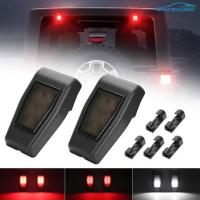 China ABS Plastic Car Spares Parts Jeep JK Rear Window Hinge Cover With LED Brake Light 18W for sale