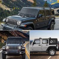 China 40kg Capacity Car Spares Parts Jeep Wrangler Roof Rack Cross Bars Cargo rail Rack for sale