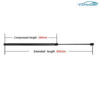 China Black Front Hydraulic Hood Struts 695mm Toyota Camry Hydraulic Hood Lift for sale