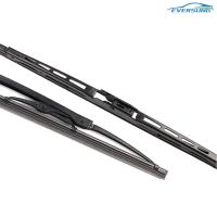 China Soft Bone Iron Frame Rubber Windshield Wiper Blades 17 Inch 0.8 0.9mm Thick for sale