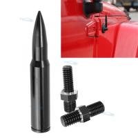 China Aluminum Alloy Car Spares Parts 80mm Aerials Antenna Fit For Jeep Wrangler JK for sale