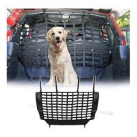 China Polypropylene Car Pet Barrier Safety Net 2007-2021 JK Jeep Wrangler JL Pet Barrier for sale
