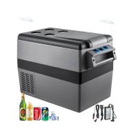 China 45L 55L Caravan Camping Portable Fridge Freezer Car Boating Bar Fridge 45W for sale