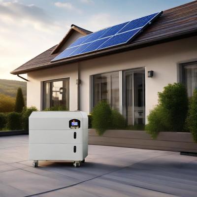 China LiFePO4 Solar Power Backup System Stackable 5KW 20.48KWH With 5KW Inverter for Distributors and OEM Orders for sale