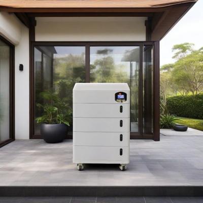 China Home Backup All In One LiFePO4 Battery Storage System Stackable 10KW 64.3KWH for Wholesale and OEM Use for sale