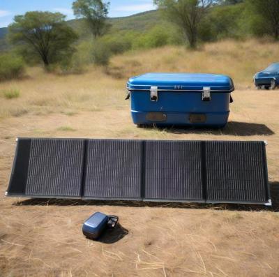 China Outdoor Mono ETFE Solar Panel 4 Fold 200W Waterproof Lightweight with MC4 Cable for Wholesale and OEM Use for sale