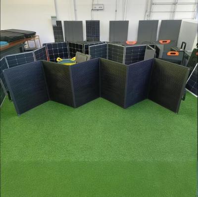 China MC4 Cable ETFE Solar Panel 400W Waterproof 6 Fold With For RV And Off Grid for Wholesale and OEM Use for sale