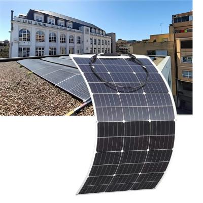 China ETFE Mono Flexible Solar Panel High Efficiency 215W For Boat RV Roof Installation for Distributors Orders for sale