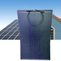 China Lightweight ETFE Mono Solar Panel Flexible High Efficiency 100W For RV Boat Distributors And OEM Orders for sale