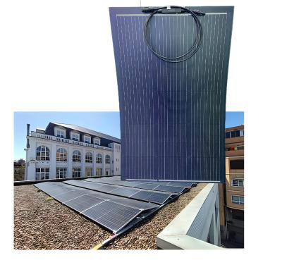 China 100W Flexible ETFE Solar Panel Curved Surface Ready High Efficiency 233 Percent for Distributors Orders for sale