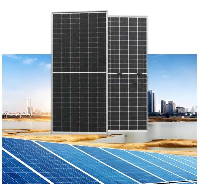 China Double Glazing TOPCon Solar Panel Glass On Glass Module 580W With 30 Year Life Span for Distributors  Orders for sale