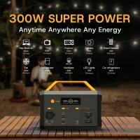China Lifepo4 Portable Solar Power Generator 300W Fast Charging Station for Wholesale and OEM Use for sale