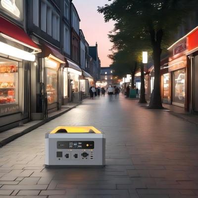 China Outdoor / Home Portable Solar Generator 1200W With 1008Wh LiFePO4 Battery for sale