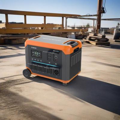 China 6000W Portable Solar Generator 21.5kWh Expandable With Split Phase Output for Wholesale and OEM Use for sale